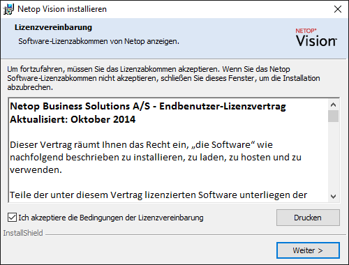 Netop Vision Pro verteilen | ictschule