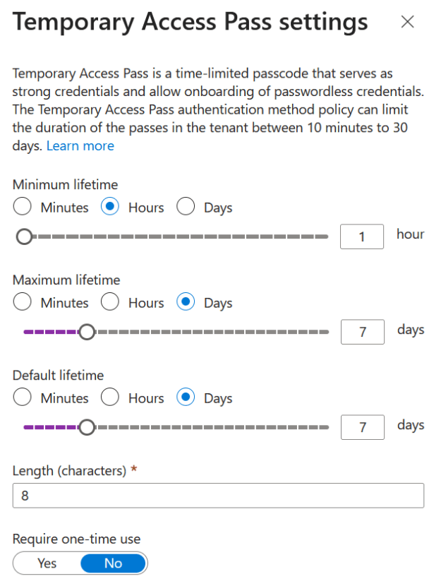 TAP – Temporary Access Pass | ictschule